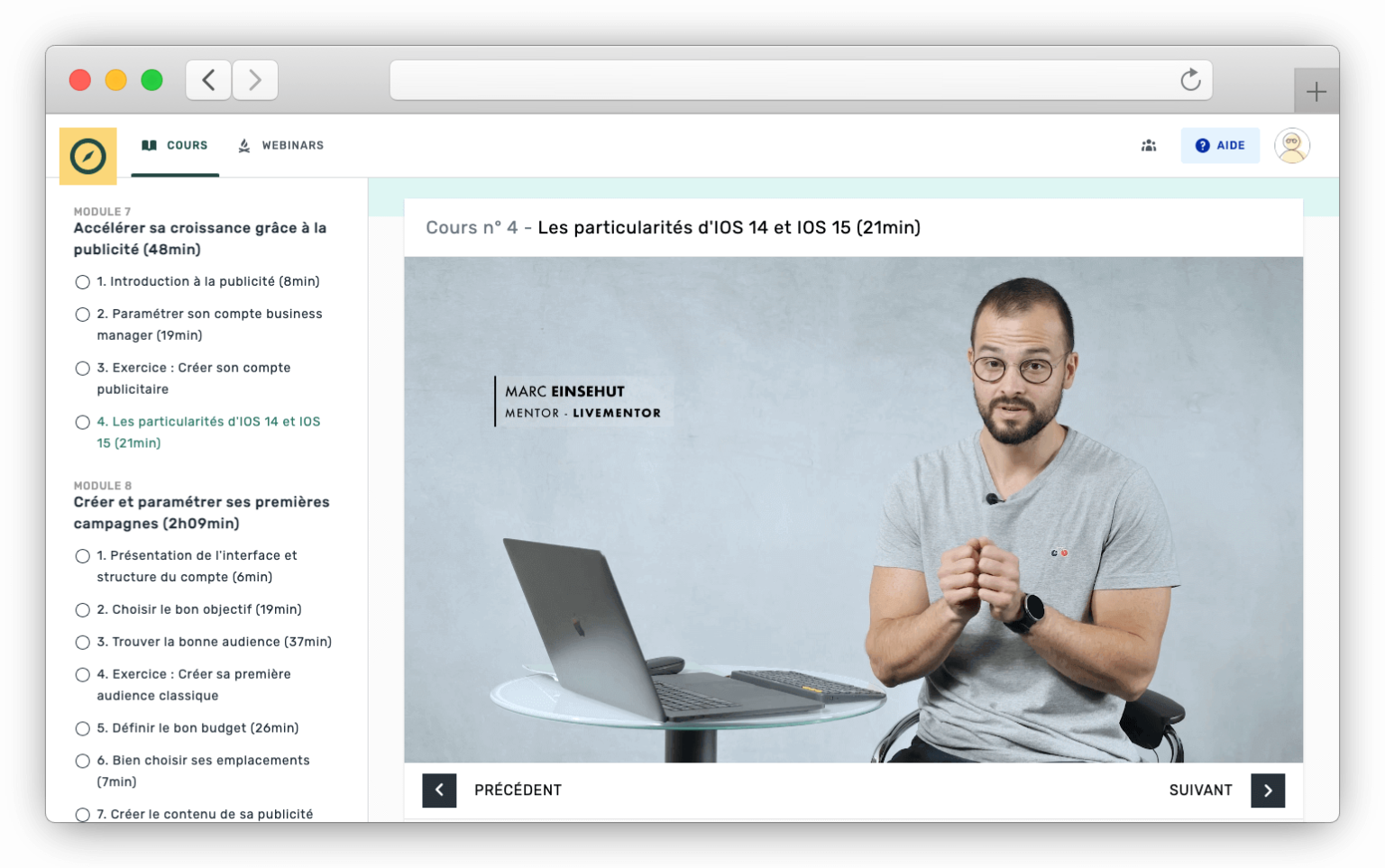 Formation Instagram - De 0 à 10K d'abonnés en 3 mois